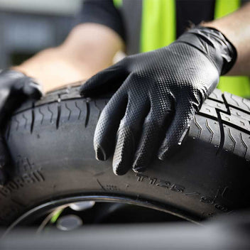 Aurelia Bold Max Black Nitrile Examination Gloves — Hydrofast