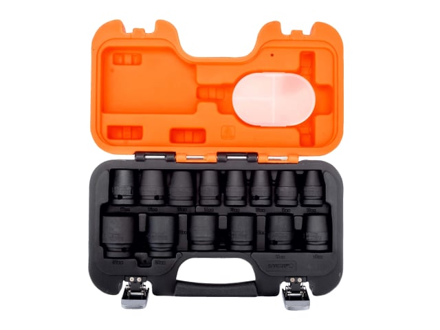 D/S14 1/2in Drive Impact Socket Set, 14 Piece — Hydrofast