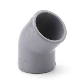 ABS Plain 45° Elbow — Hydrofast