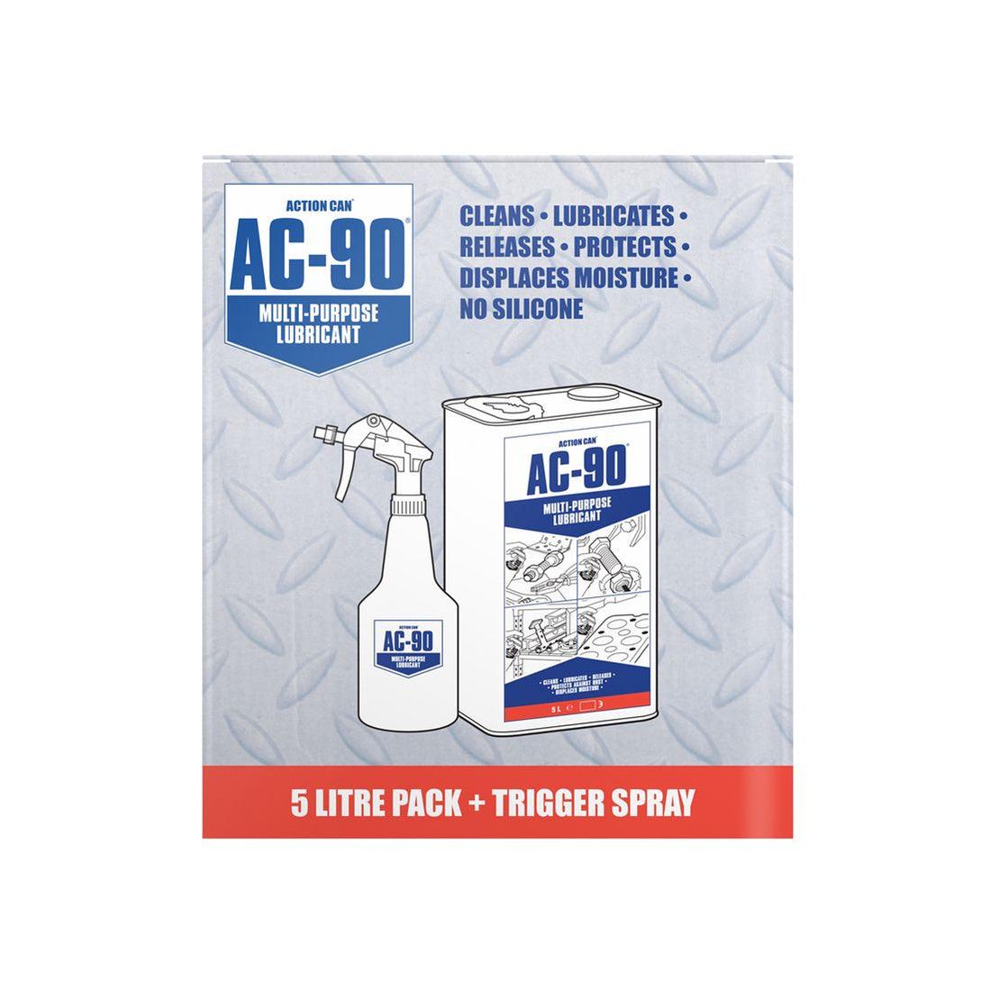 AC90 FLUID 5LTR TRIGGER SPRAY — Hydrofast