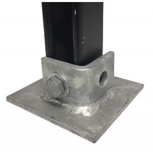 DOUBLE FIX BASE PLATE (HDG) — Hydrofast
