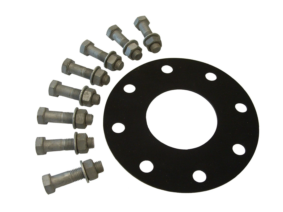 PN16 Bolt and Gasket Kit/Set - EPDM Full Face Gasket - Hot Dipped Galv ...