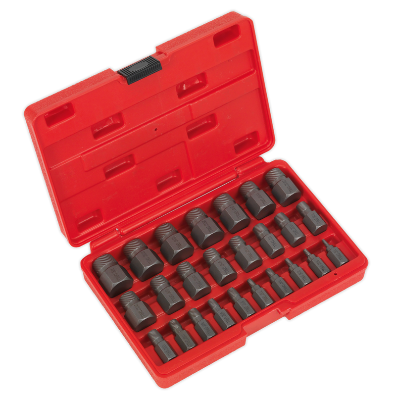 Multi-Spline Screw Extractor Set 25pc — Hydrofast
