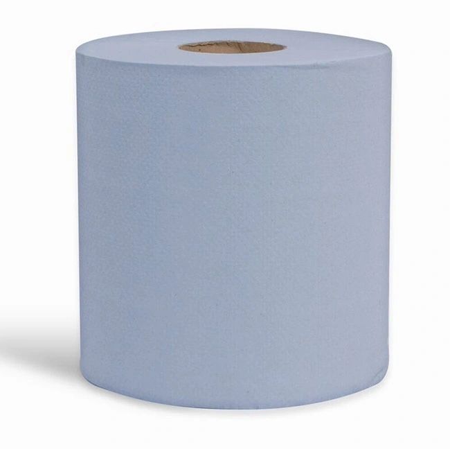 EMBOSSED CENTREFEED 2PLY BLUE 150M x6 — Hydrofast